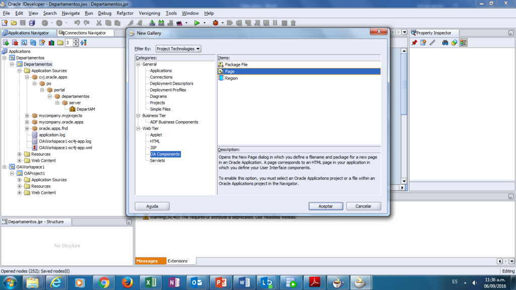 Oracle Oaf Adf Como Construir Una App Jdeveloper Ebs R12 Java Ee